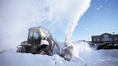 Clearing Snow with Toolcat Machines – Bobcat Company